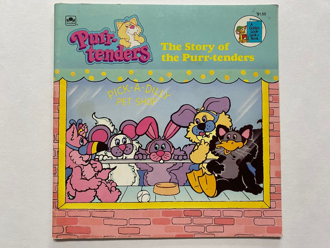 1988 the Story of the Purr-tenders Childrens Picture Book Golden Books ...