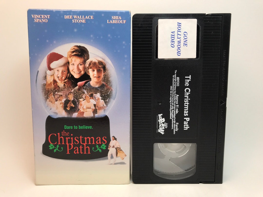 SALE the Christmas Path VHS Video Tested Working Holiday Shia Labeouf ...