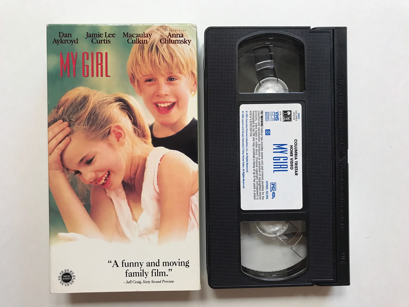 1992 My Girl VHS Video Tape Girls 90s Tested Working Movie - Etsy India
