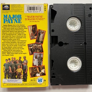 Major Payne VHS Video Movie Film 1995 - Etsy