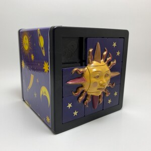 Celestial Sun Coin Bank 3D Sliding Puzzle Damert 1996 RARE - Etsy