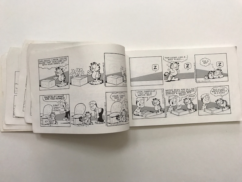 1980s Garfield World Wide Comic Strip Book Kids Children | Etsy