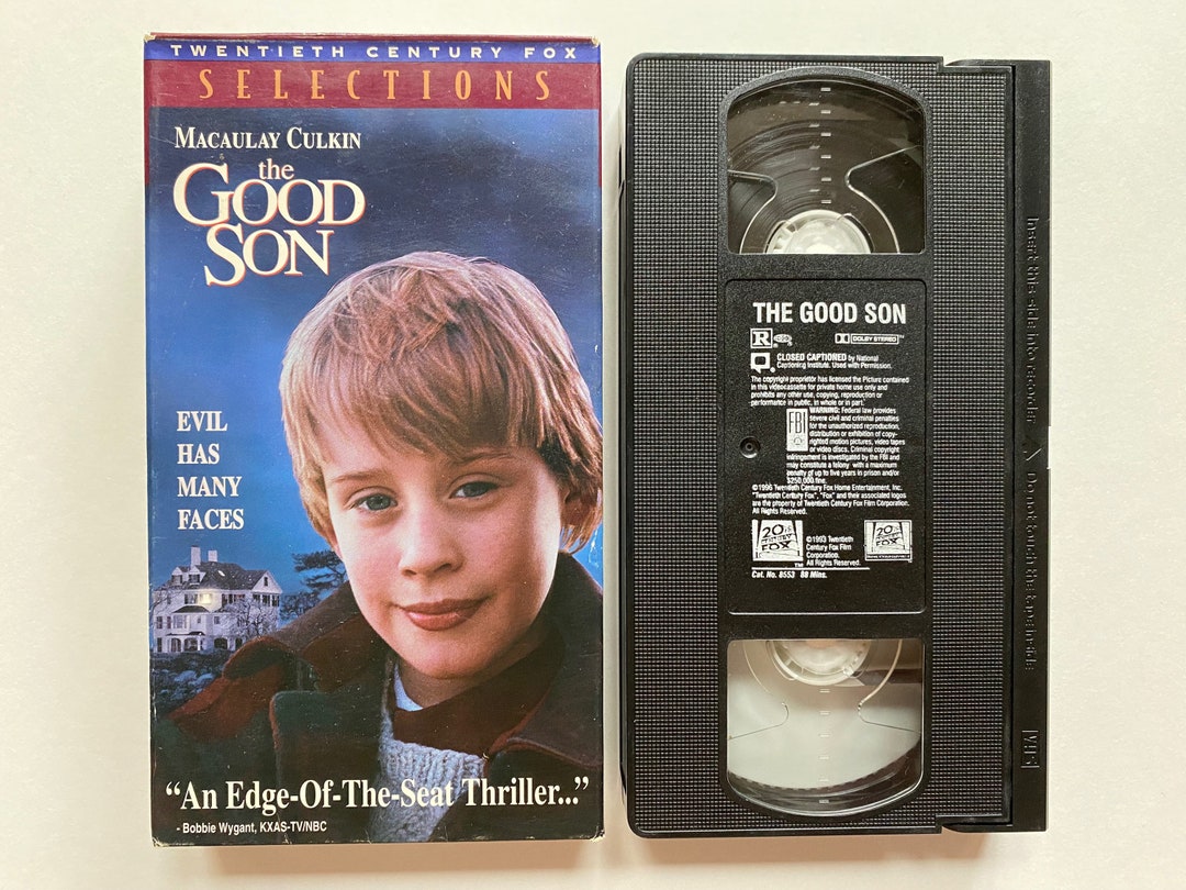 The Good Son VHS Video With Macaulay Culkin and Elijah Wood - Etsy