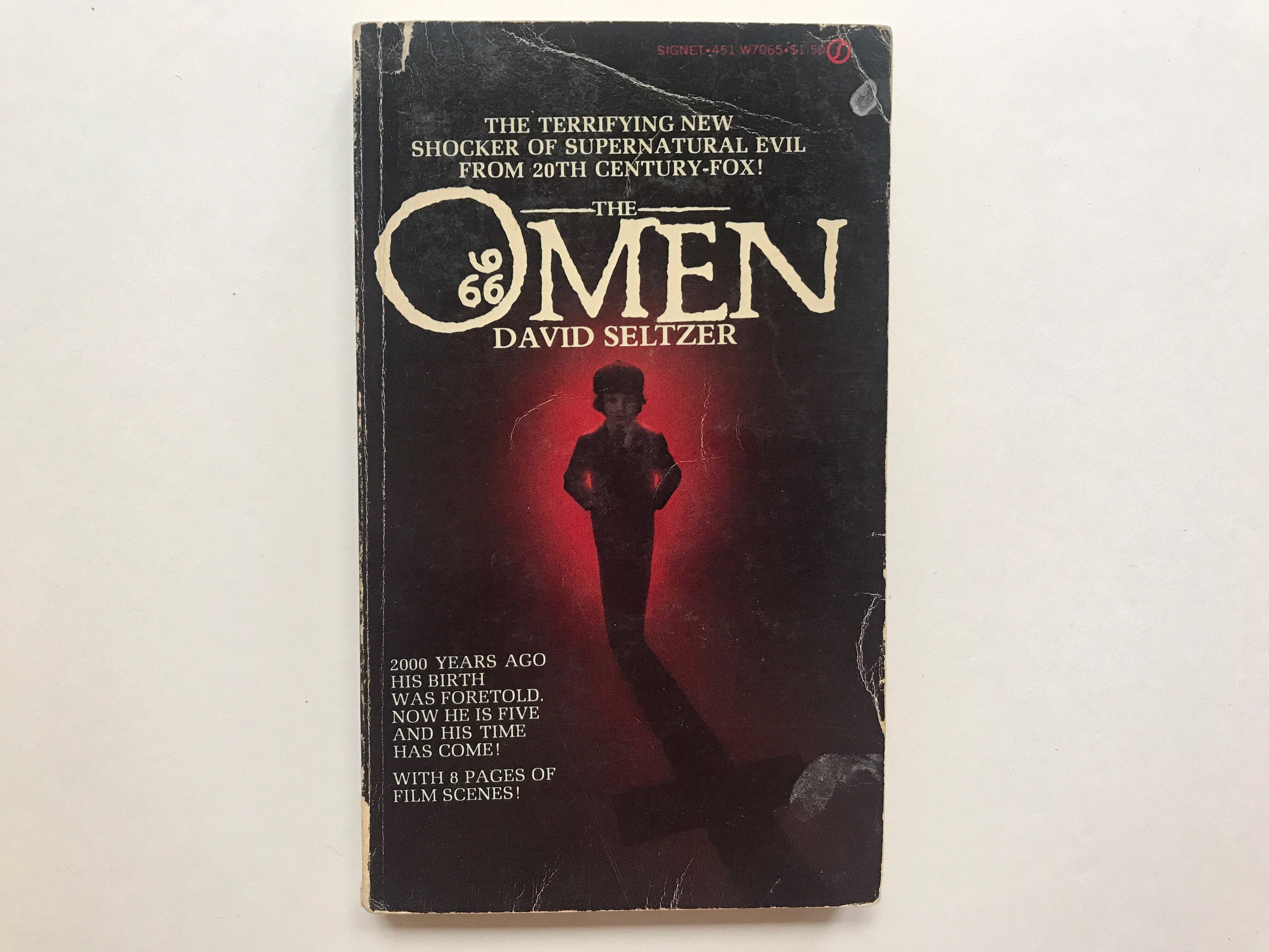 1976 the Omen Novelization Book Based on the Motion Picture - Etsy UK