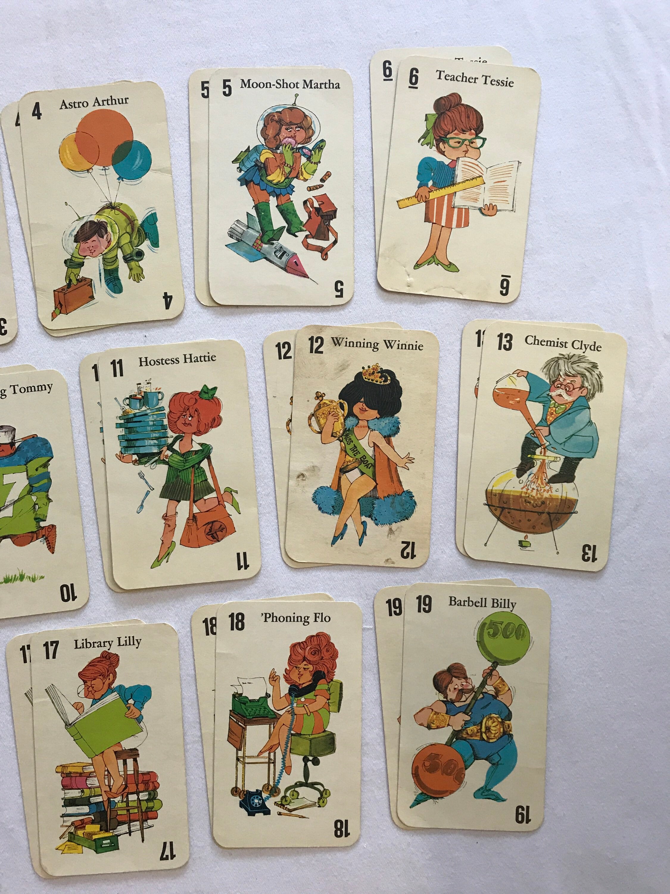 60s or 70s Jumbo Old Maid Playing Cards Set Kids RARE Game | Etsy