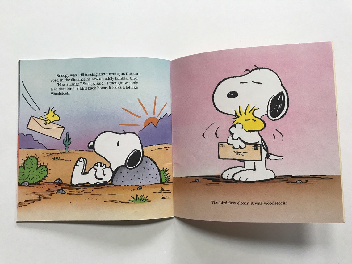 1987 Come Back Snoopy Golden Look Look Book Snoopy and Friends - Etsy