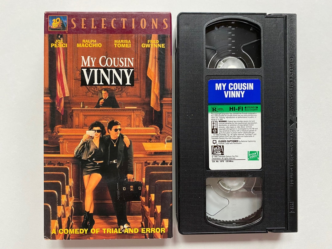 My Cousin Vinny VHS Video Movie Film 1992 - Etsy