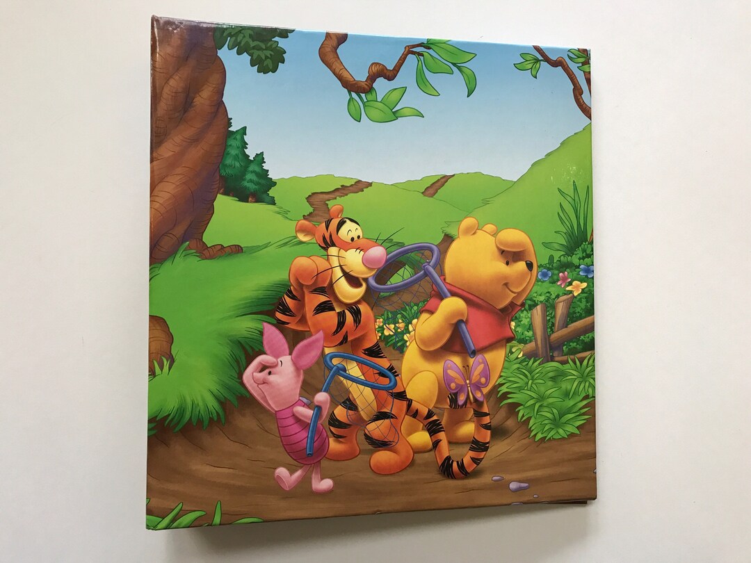 SALE Vintage Winnie the Pooh Binder Keepsake Memory Scrapbook Album ...