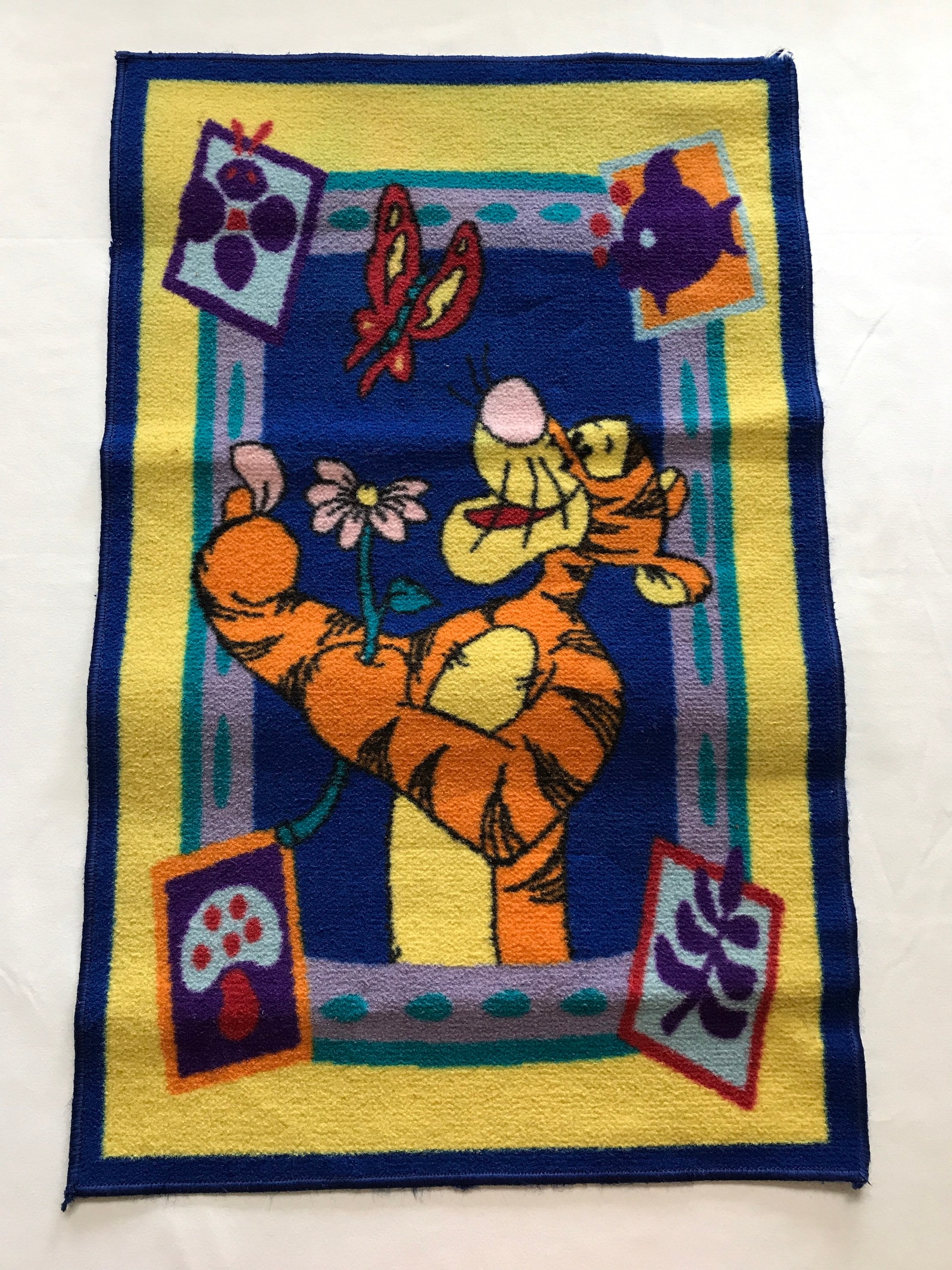 Disney Winnie the Pooh Tigger Vintage 1990s Floor Rug Kids - Etsy