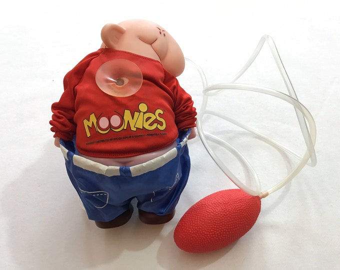 1980s Moonies Mooning Guy Car Window Suction Cup Cling Toy With Air ...