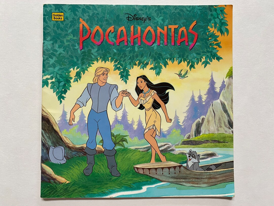 1996 Pocahontas Childrens Picture Book Golden Disney Story - Etsy