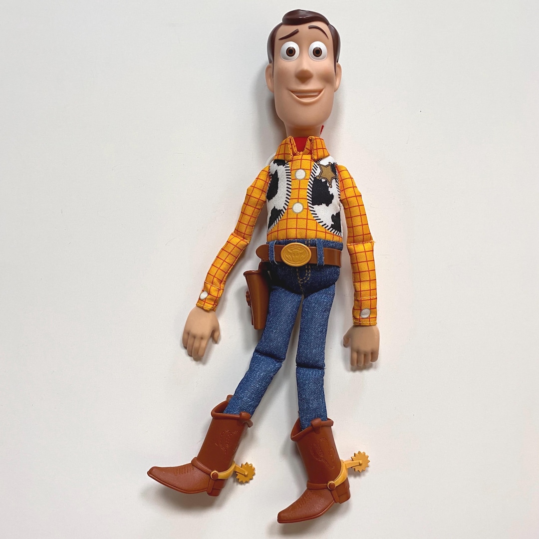 Toy Story Talking Sheriff Woody Doll With Pull String - Etsy