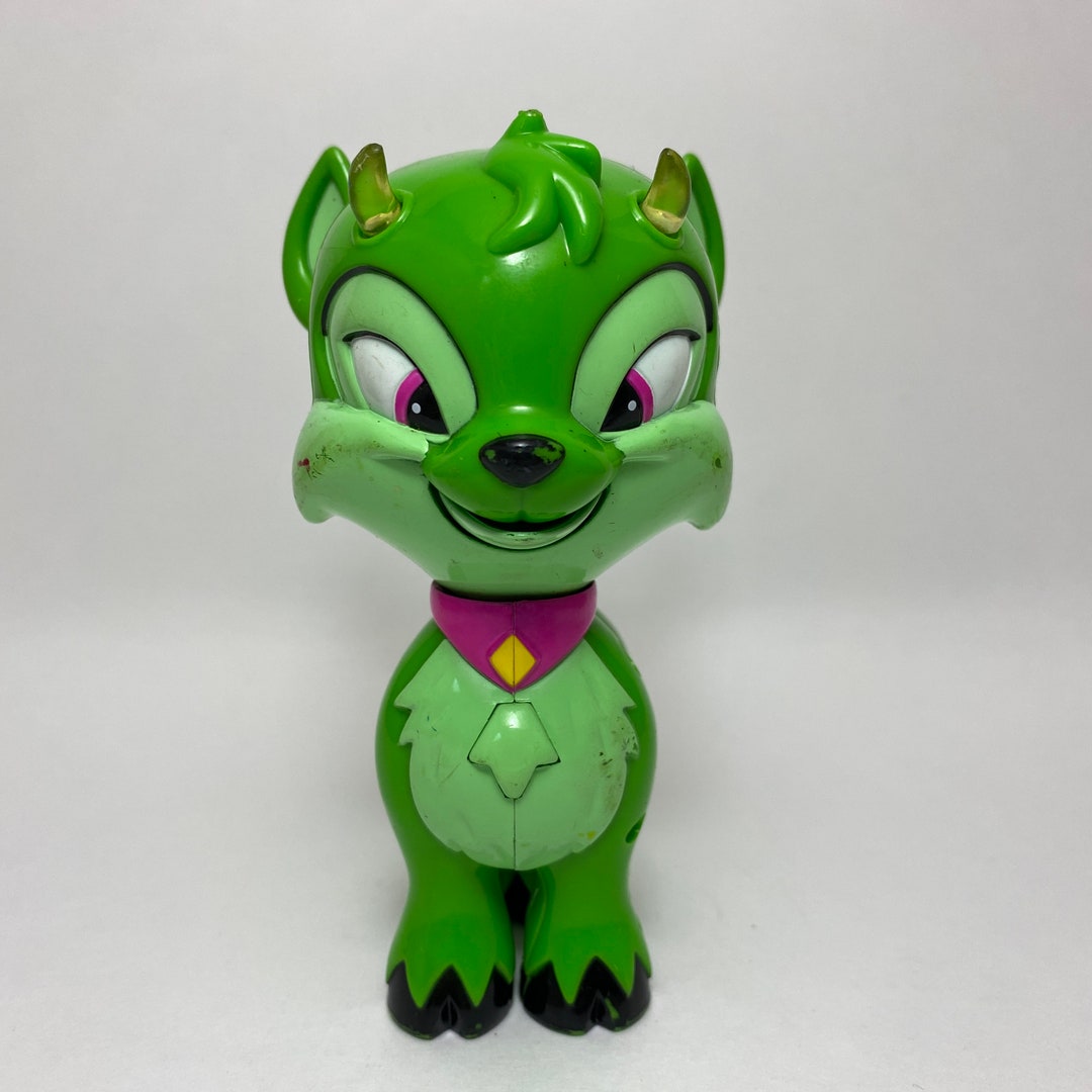 Neopets Electronic Toy Green Deer Light up Talking Early 2000s Kids - Etsy