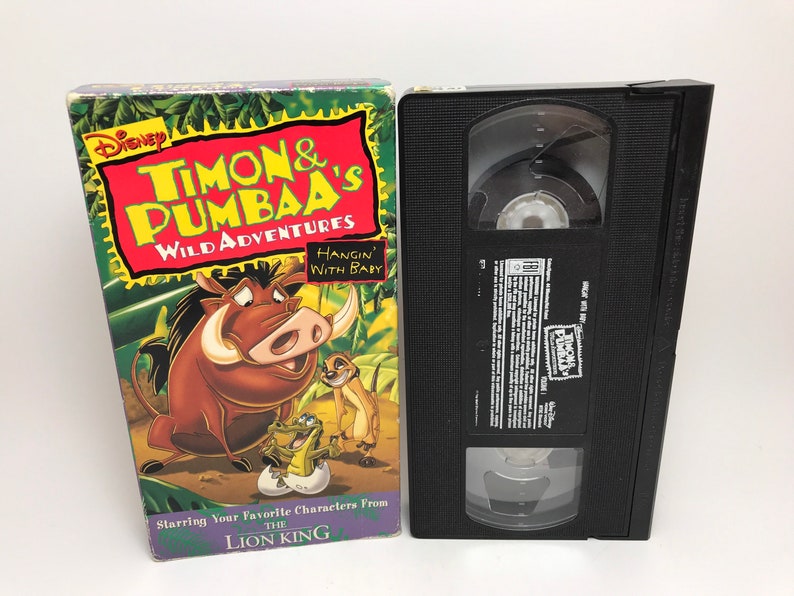 Disney the Lion King Timon and Pumbaas Wild Adventures VHS Video Tapes ...