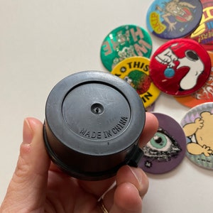 1990s Blank Back Pogs in Mini Collector Tube With Slammer 90s Kids Toys ...