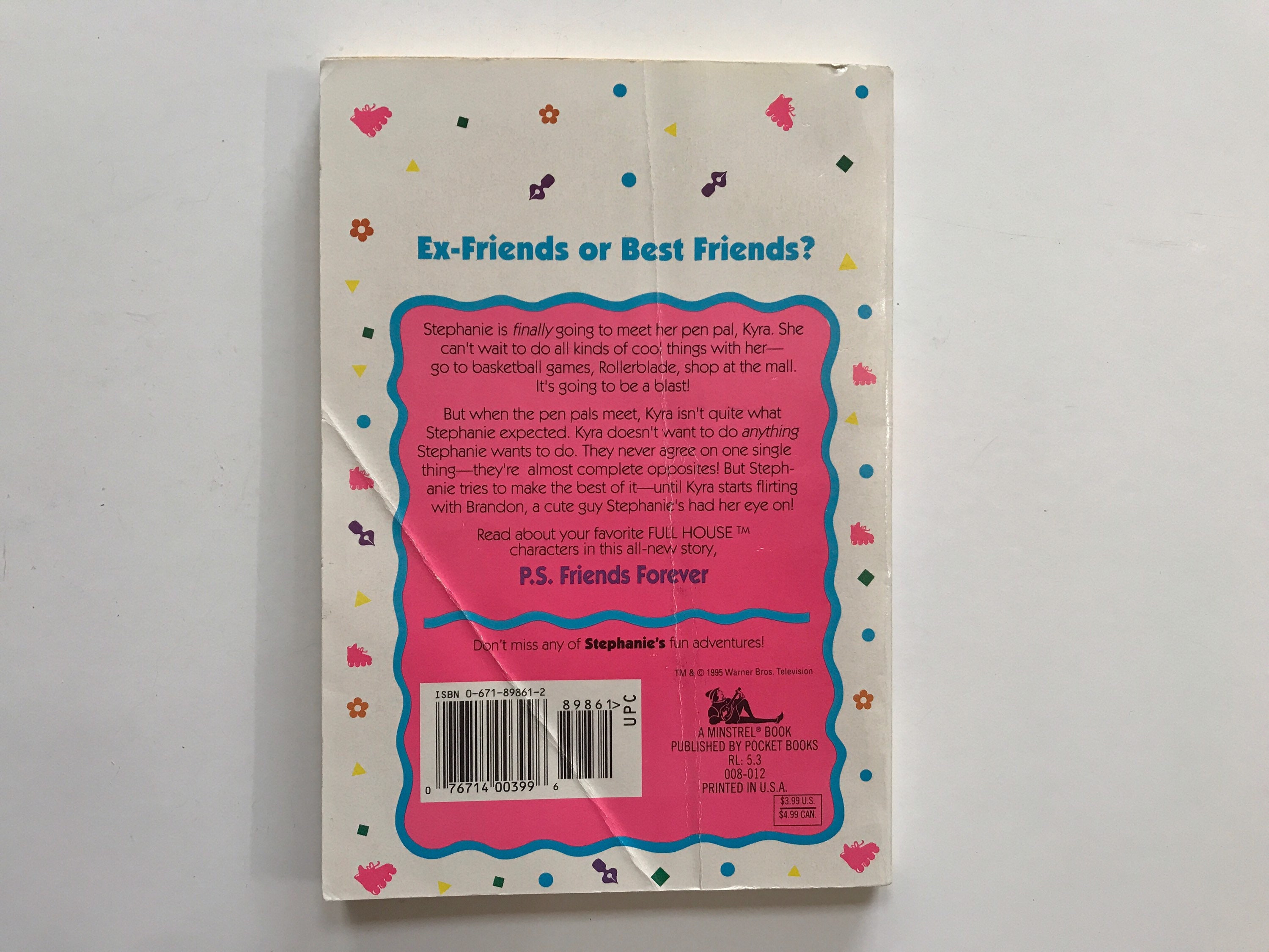 Full House Stephanie Book 1990s Kids Teens Young Adult Fiction - Etsy
