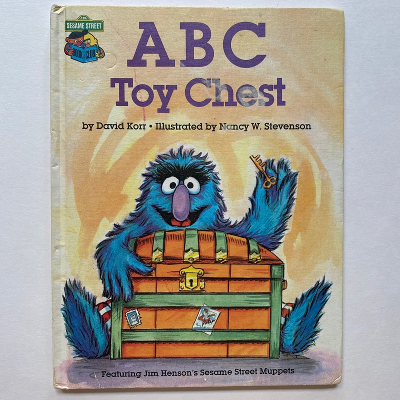 Sesame Street Abc Storybook - Etsy