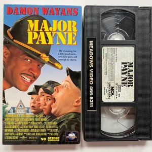 Major Payne VHS Video Movie Film 1995 - Etsy