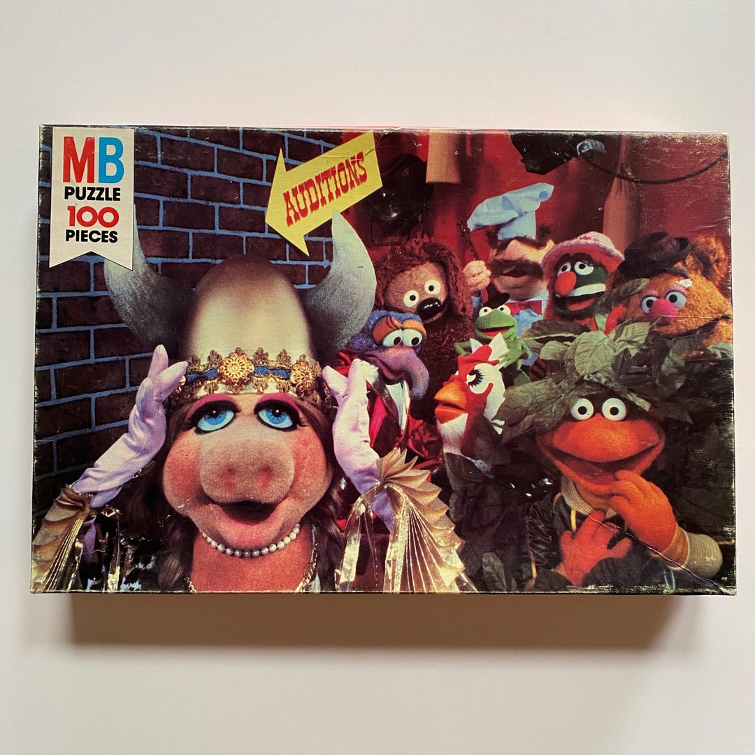1980 the Muppet Show Puzzle Jim Henson COMPLETE - Etsy