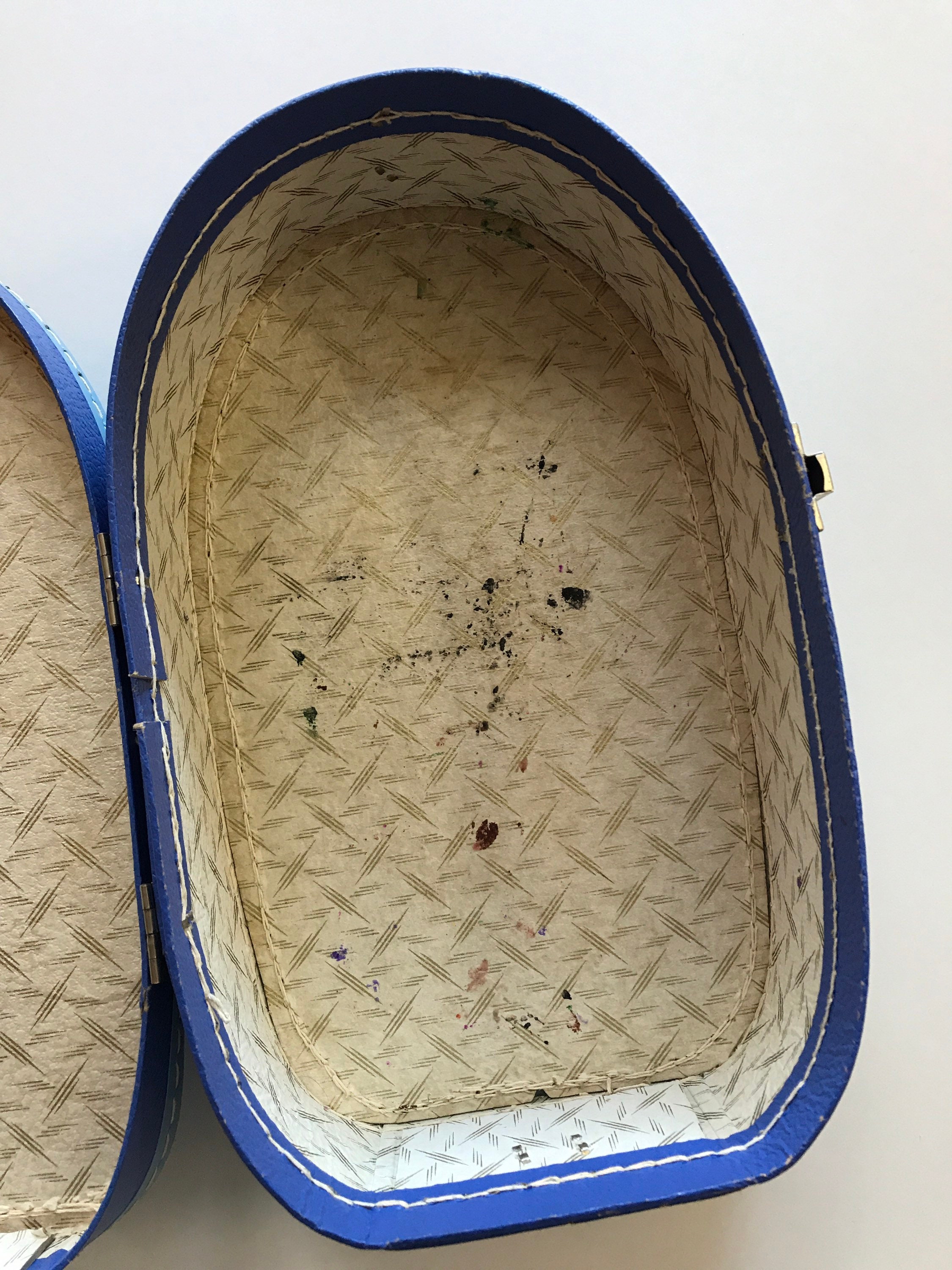 Toys Vintage Dolly Storage Case Flower Power Cardboard Groovy Floral ...