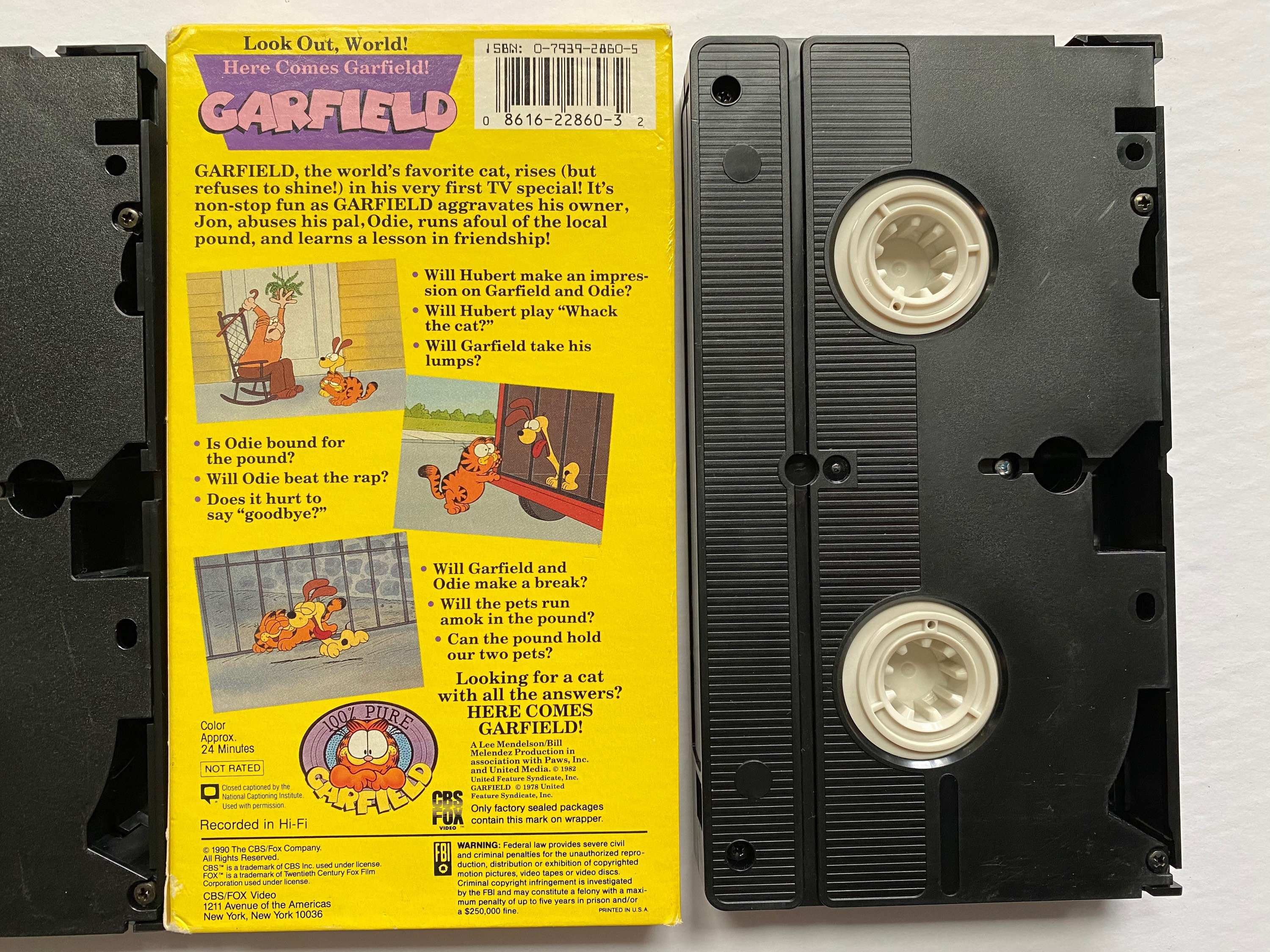 Garfield And Friends Vhs