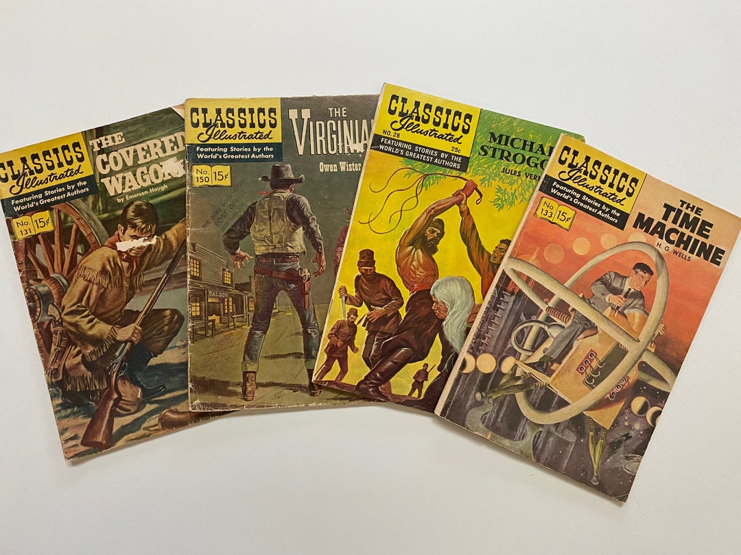 Classics Illustrated Comic Books Graphic Novels 60s 70s - Etsy