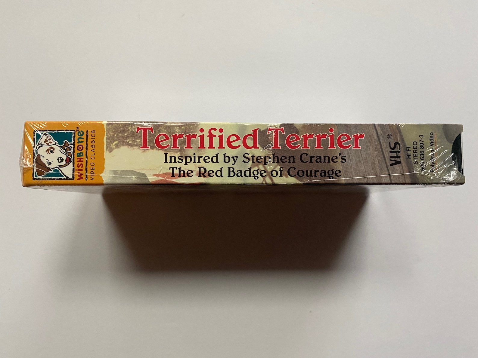 Wishbone Terrified Terrier the Red Badge of Courage VHS Video - Etsy