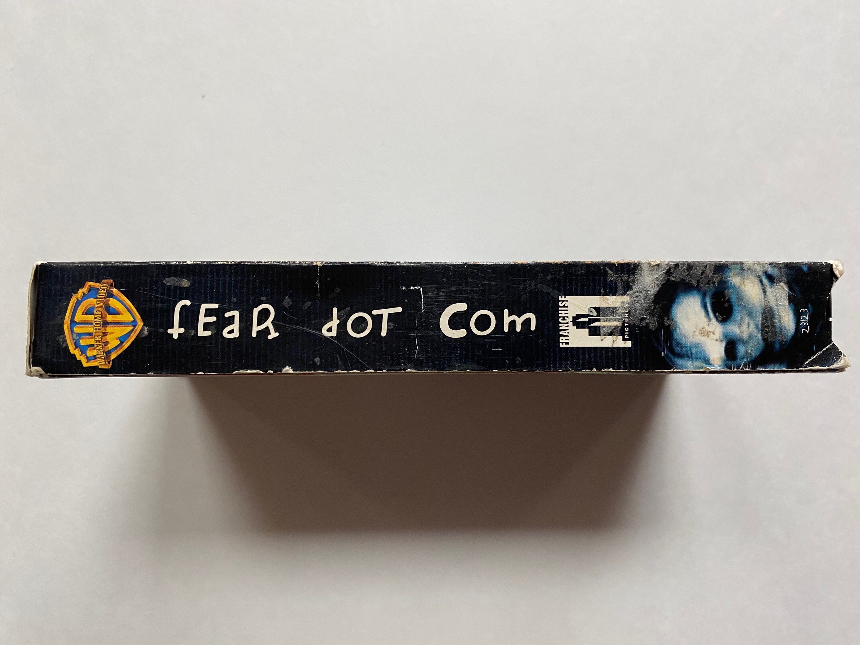 2002 Fear Dot Com VHS Video Tape Movie Full Length Supernatural Horror ...