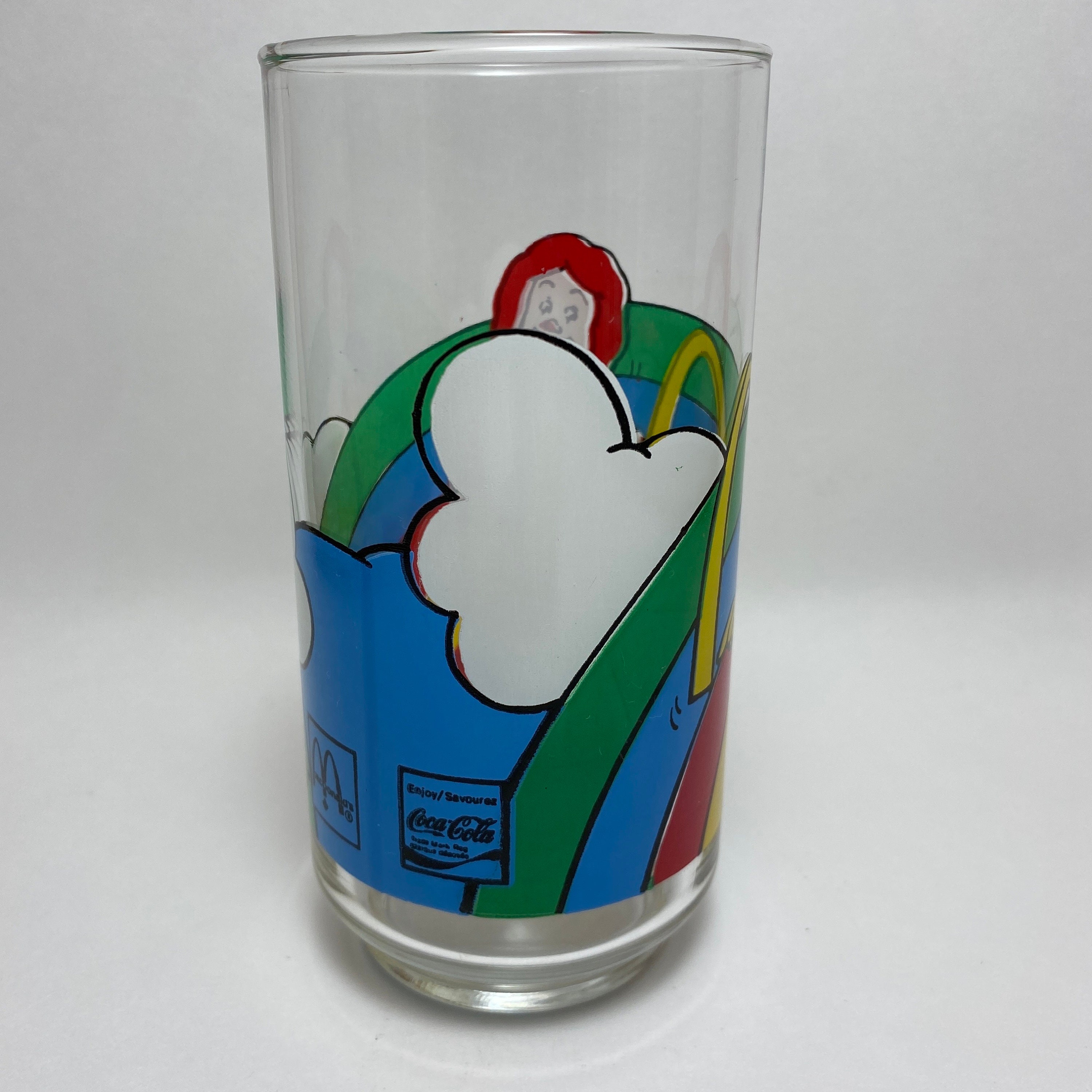 1980s Mcdonalds Ronald Mcdonald Glass Collectable Tumbler - Etsy