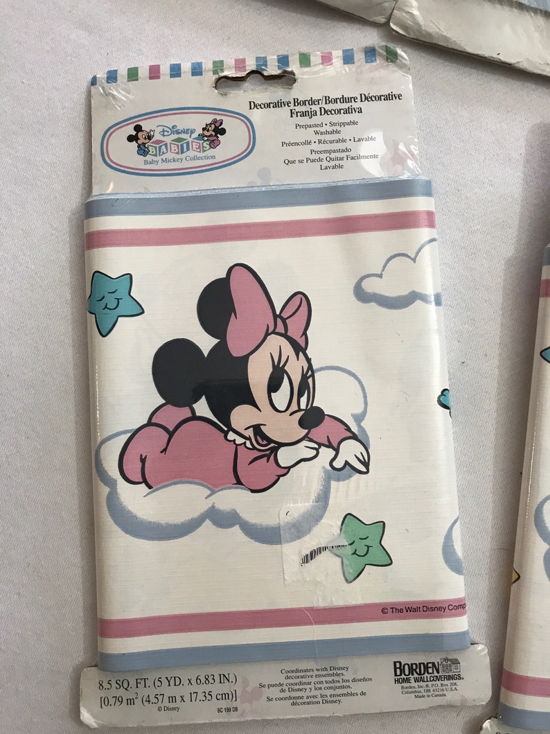 1990s Disney Babies Decorative Border Trim Prepasted Home Wall | Etsy
