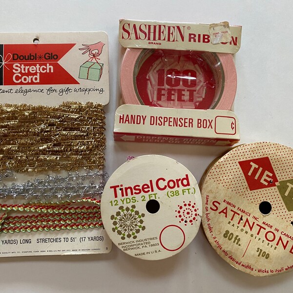 Tinsel Ribbon - Etsy