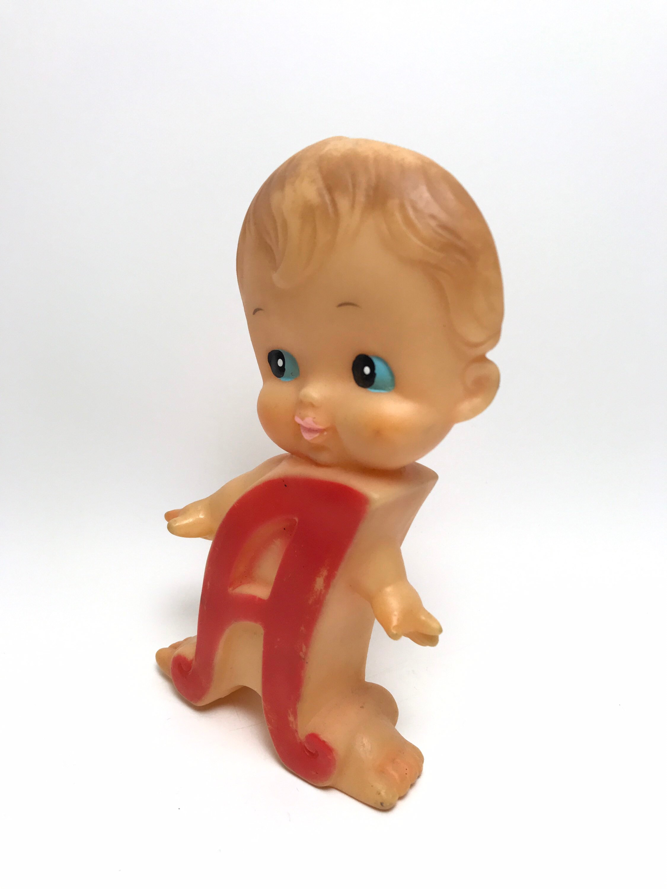Vintage Rubber Toy by Binky Made in Japan Kewpie Dolly A | Etsy