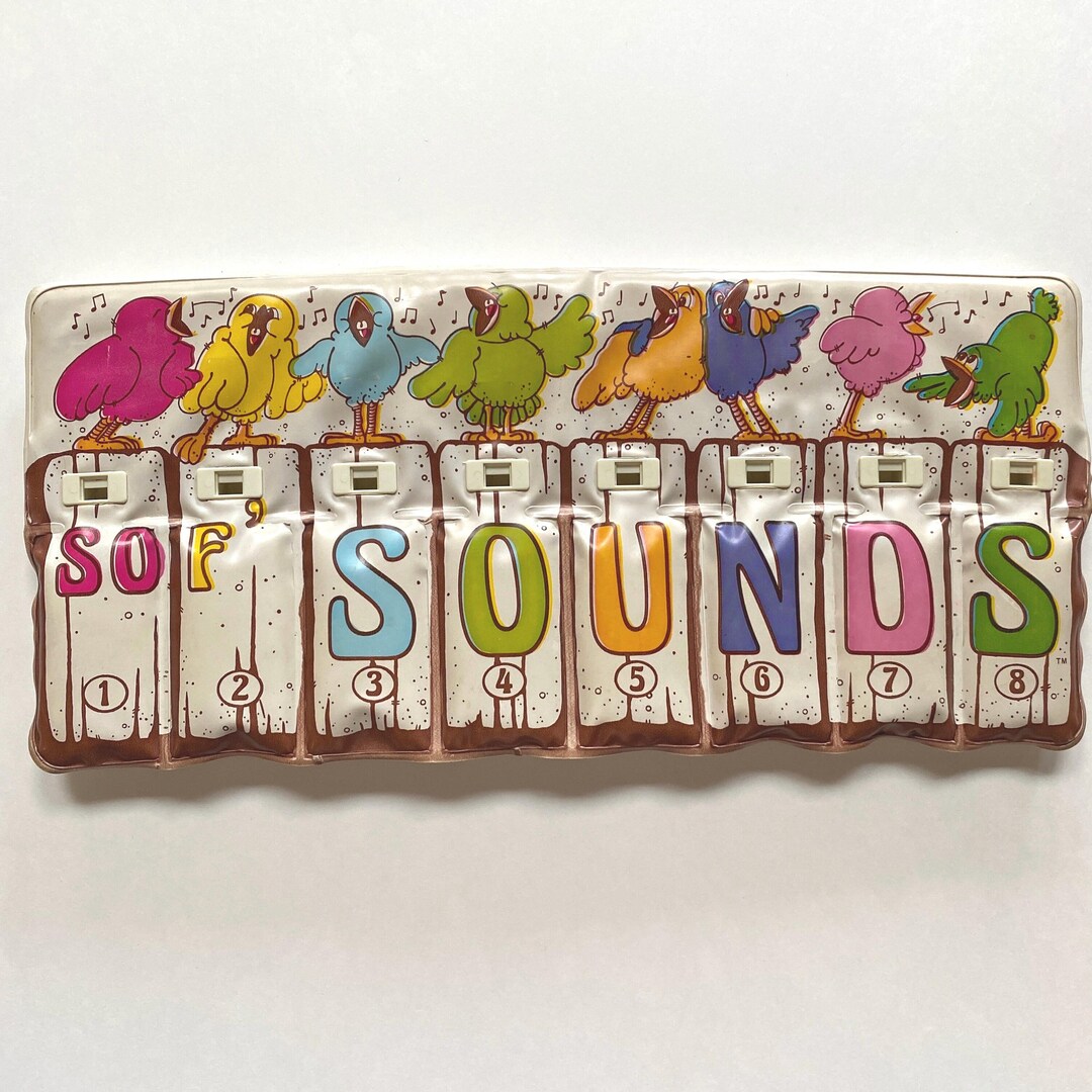 Kenner 1979 Bird Sof Sounds Keyboard Musical Instrument Toy - Etsy