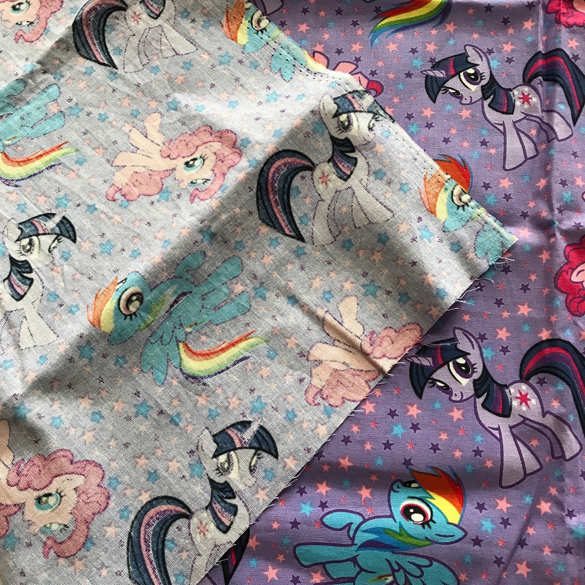 2014 Hasbro My Little Pony Fabric for Sewing Projects Cotton - Etsy