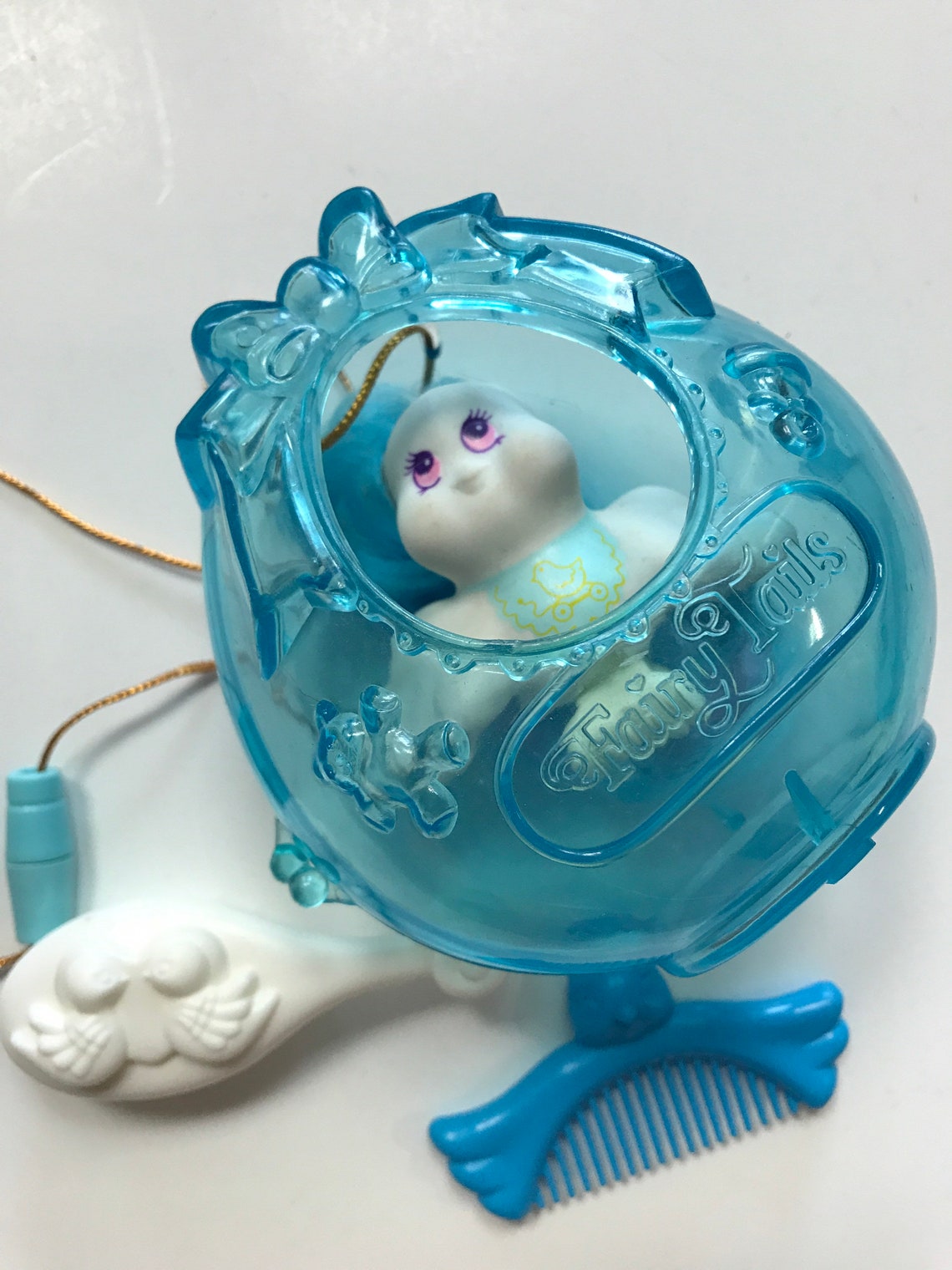 1980s Fairy Tails Baby Bird Tubby Tails With Egg and Combs | Etsy