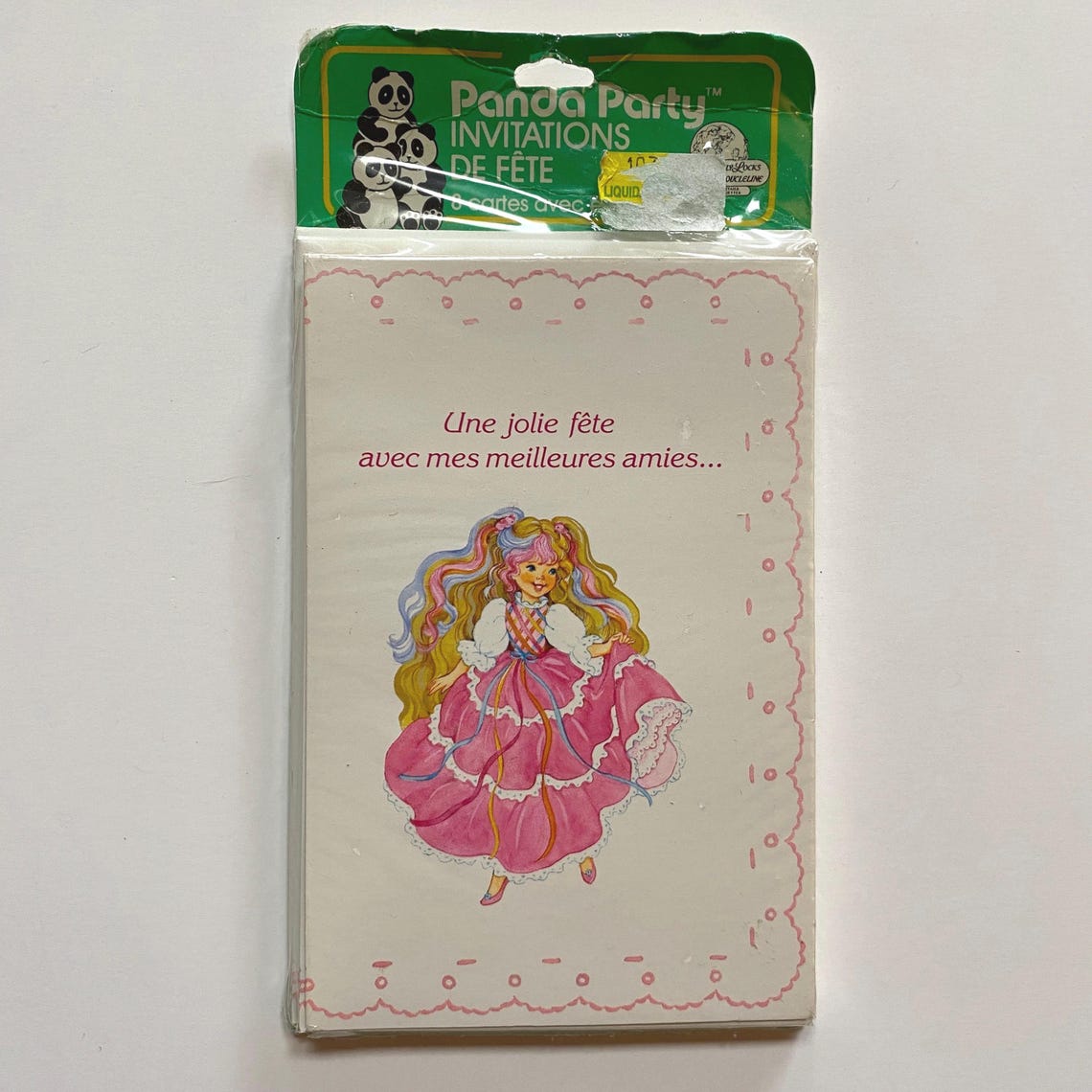 Lady Lovely Locks Party Invitations FRENCH A Nice Party With My Best ...
