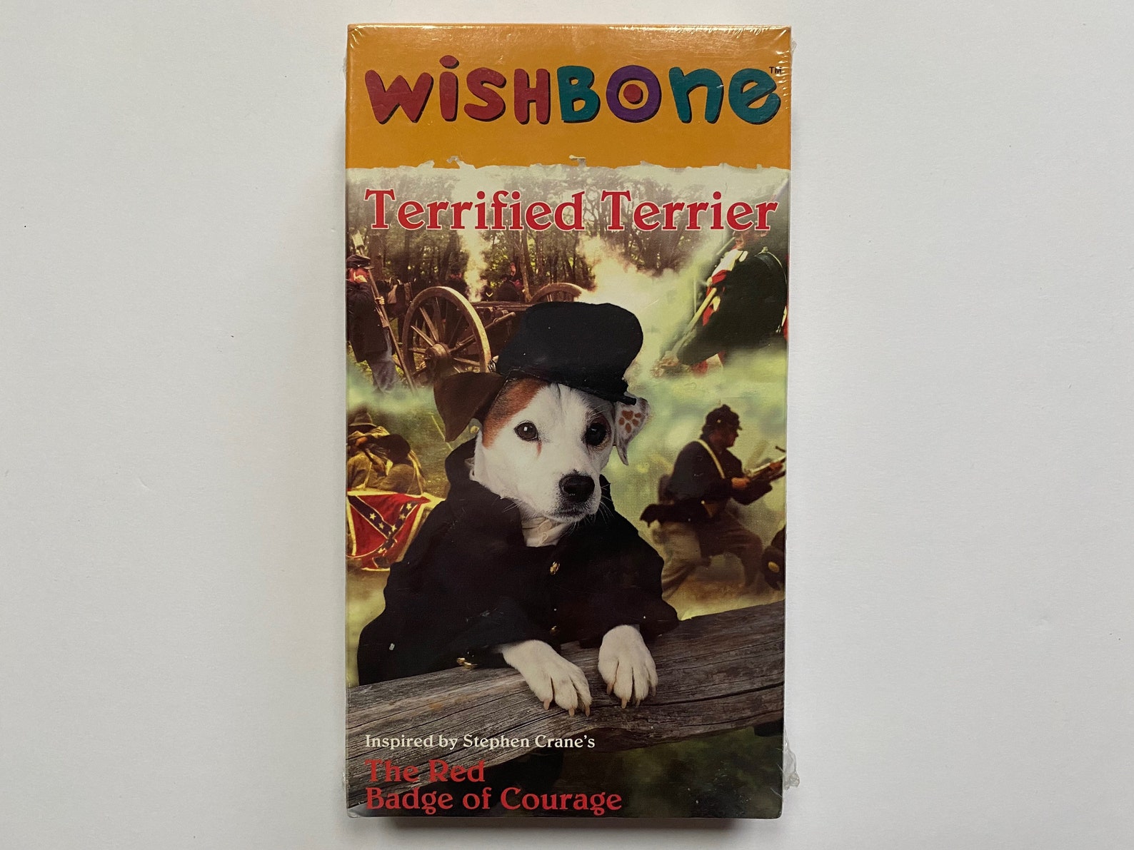 Wishbone Terrified Terrier the Red Badge of Courage VHS Video - Etsy
