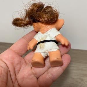 1960s Troll Doll With Rooted Hair Rootie Beatnik? Painted Eyes Karate ...