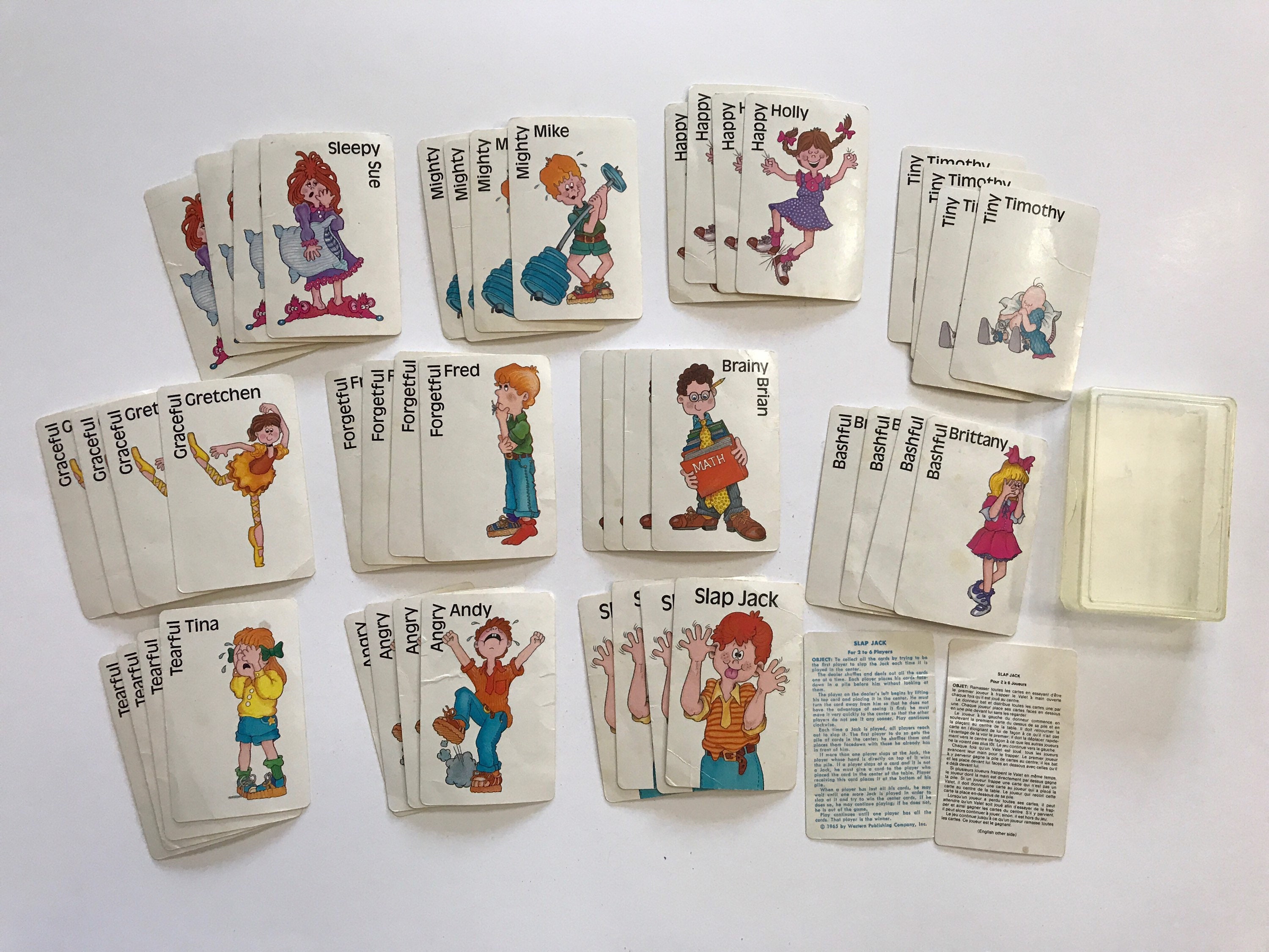 1988 Vintage Slap Jack Playing Cards Set Complete Set Kids | Etsy