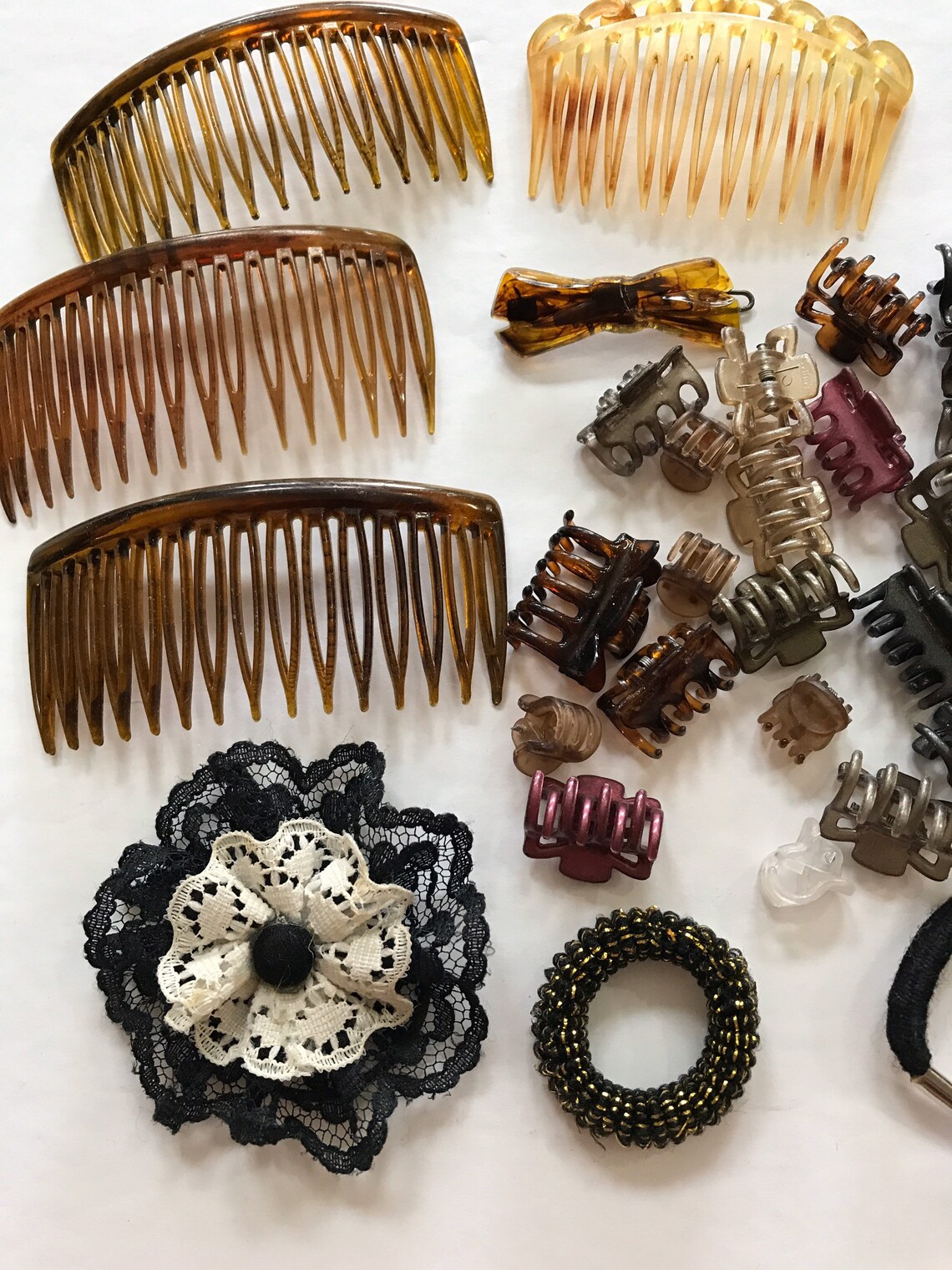 Mini 1990s Butterfly Clips Barettes Hair Combs Lot Colorful - Etsy