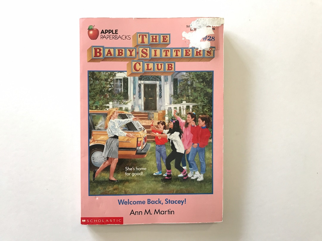 The Babysitters Club #28 Welcome Back Stacey Paperback Chapter Book - Etsy
