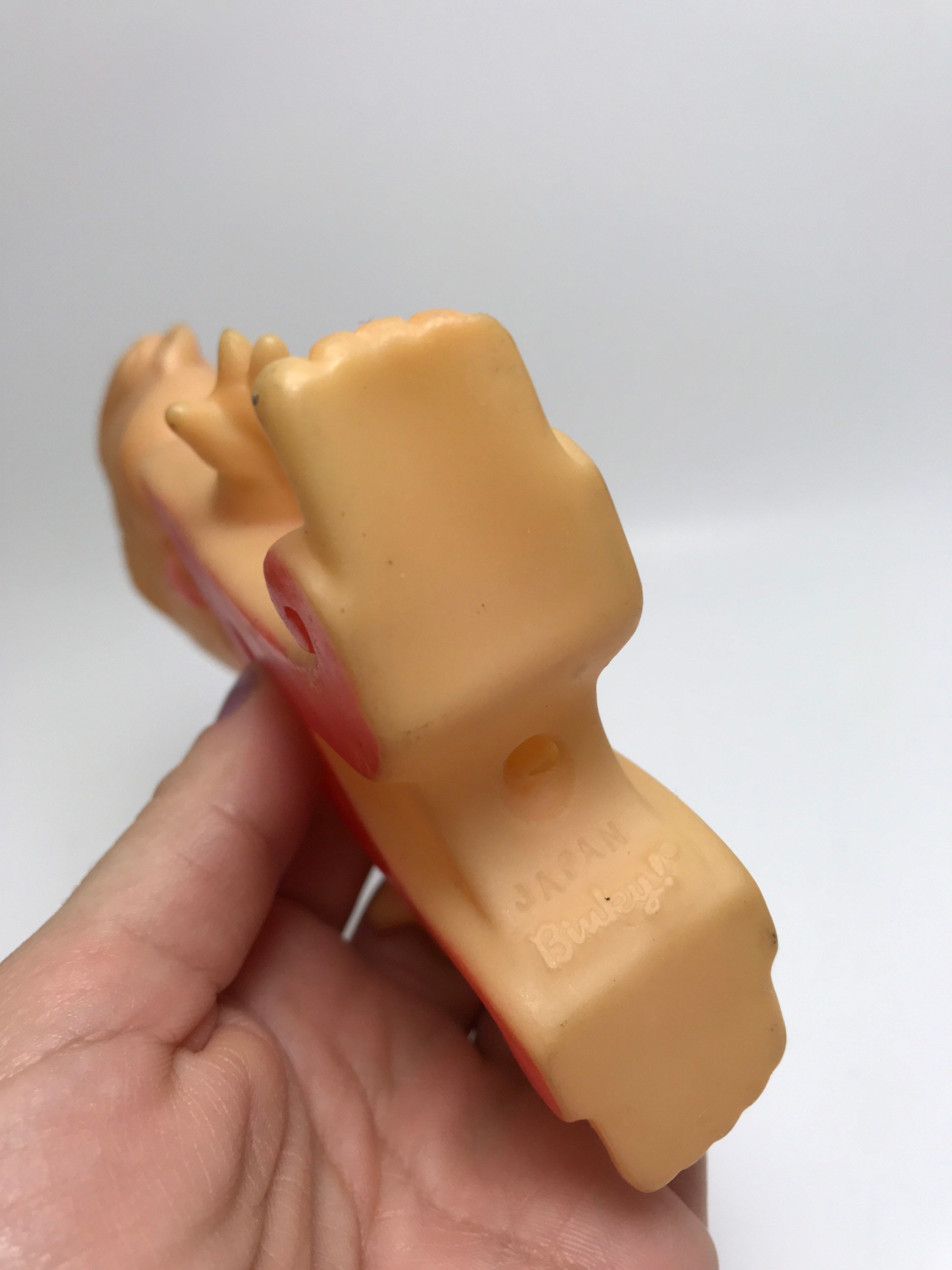 Vintage Rubber Toy by Binky Made in Japan Kewpie Dolly A | Etsy