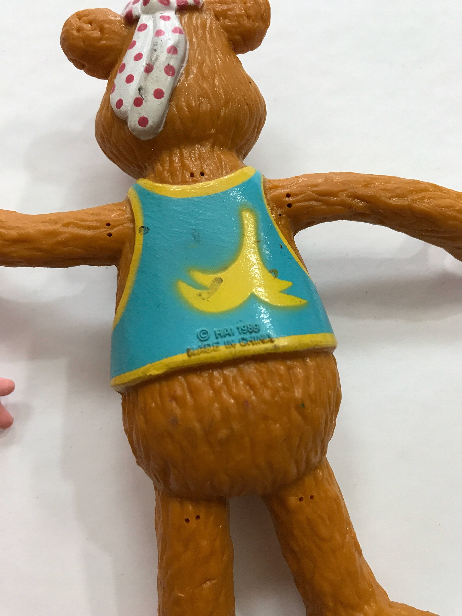 Muppets Bendy Figures Fozzie Bear Miss Piggy 1989 HAI Jim - Etsy