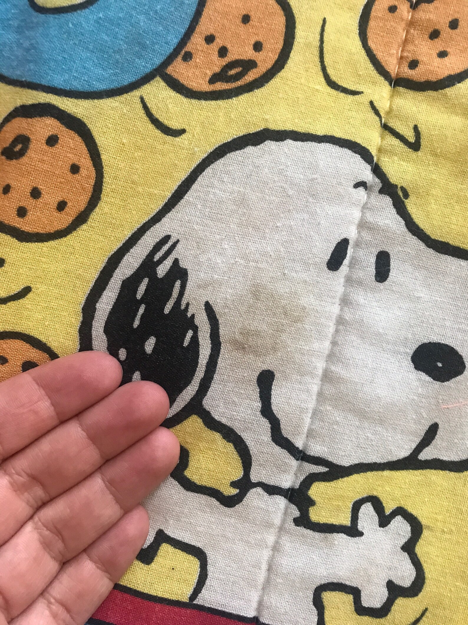 Snoopy Peanuts Twin Comforter Blanket Retro RARE HTF Alphabet - Etsy
