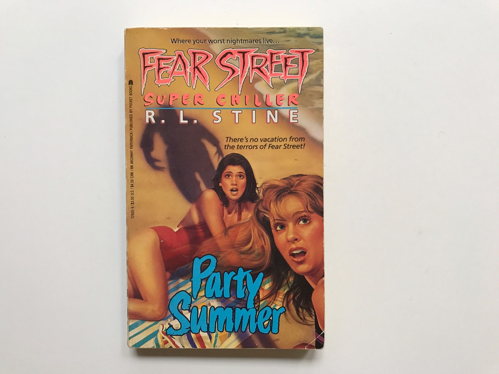 1991 RL Stine Fear Street Super Chiller Party Summer Paperback | Etsy