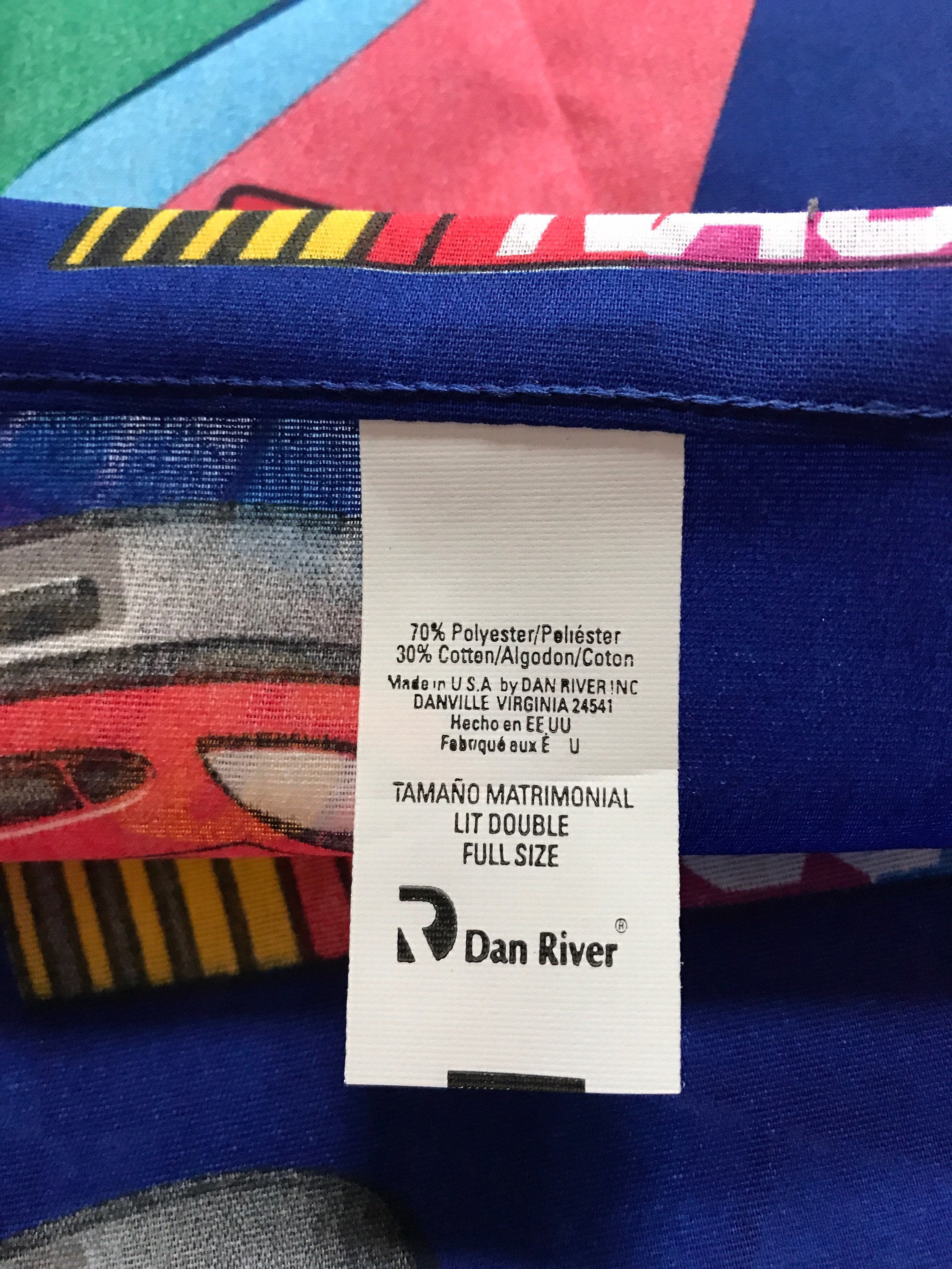 90s Double Full Flat Nascar Racing Sheets Kids Character Cars - Etsy