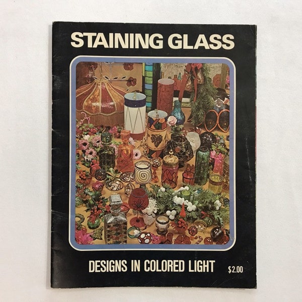 70s Stained Glass - Etsy