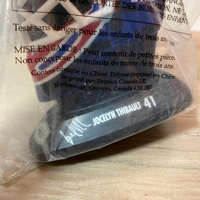 Mcdonalds Mini Goalie Helmet Mask Official 1996 Jocelyn Thibault ...