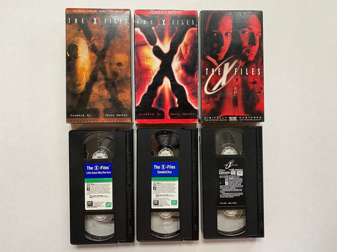 The X Files VHS Videos Lot Science Fiction Sci Fi Aliens 90s Full ...