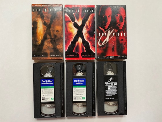 The X Files VHS Videos Lot Science Fiction Sci Fi Aliens 90s - Etsy